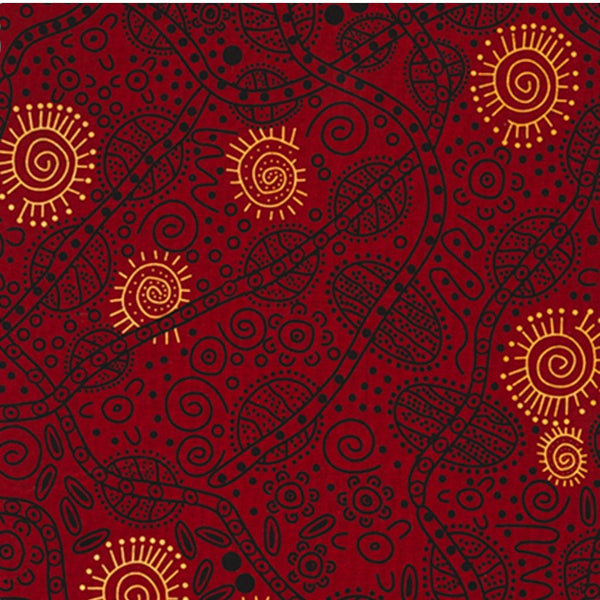 Bush Tucker Red by June Smith - Planet Corroboree