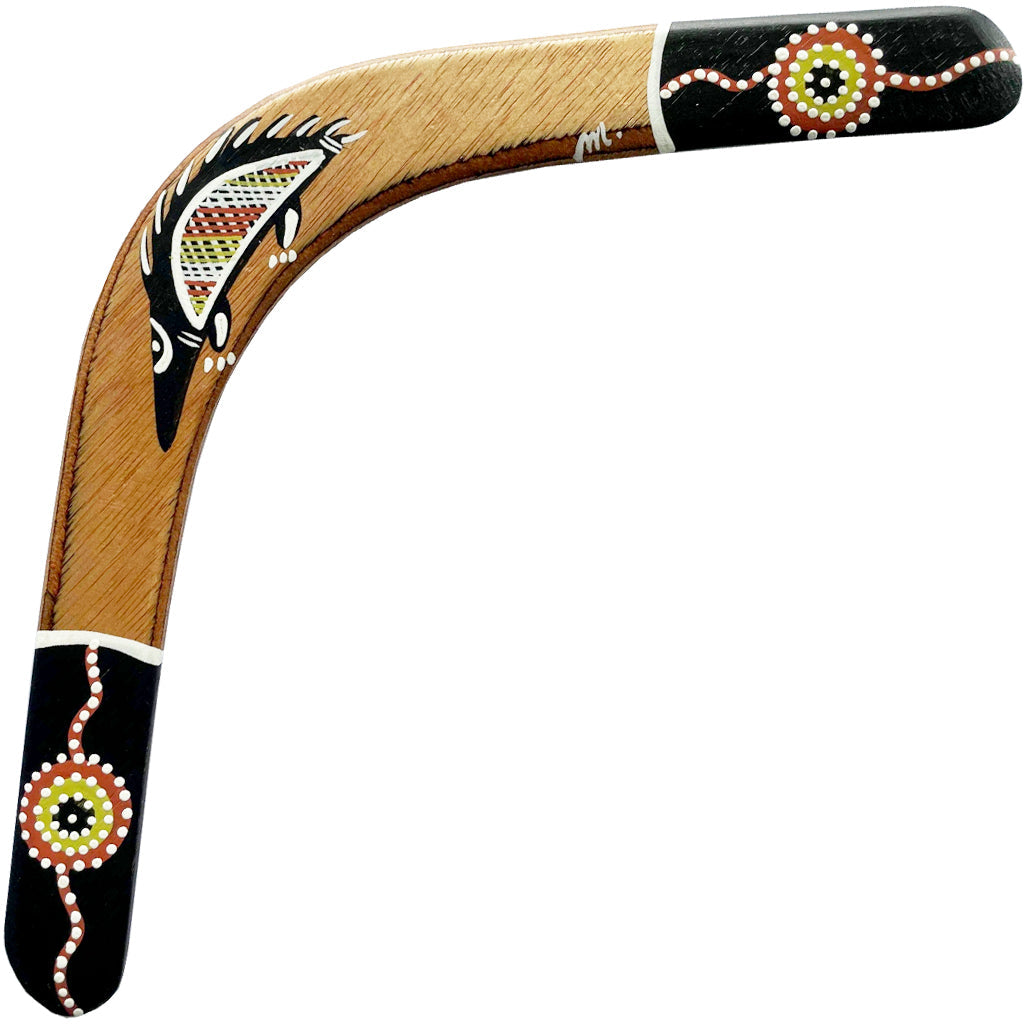 100% Aboriginal Made 14" Returning Boomerang by Murruppi - Planet ...