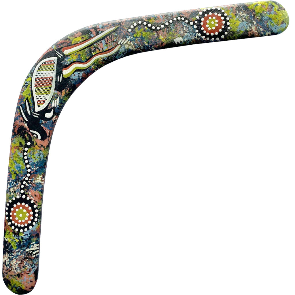100% Aboriginal Made 14" Returning Boomerang by Murruppi - Planet ...
