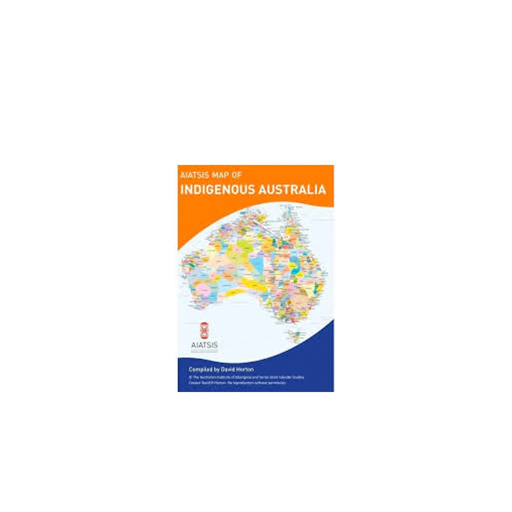AIATSIS map of Indigenous Australia - Small Folded - Planet Corroboree
