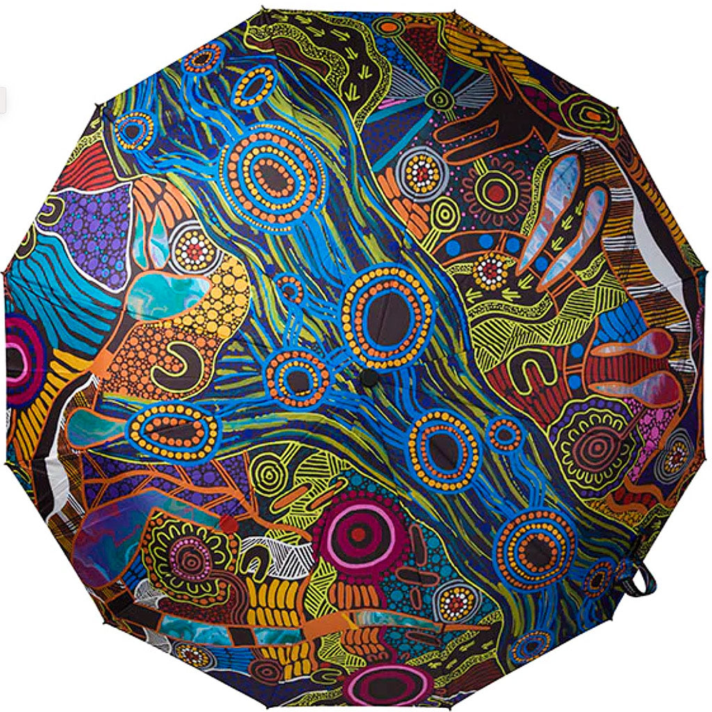 Fold up Umbrella - Justin Butler - Planet Corroboree