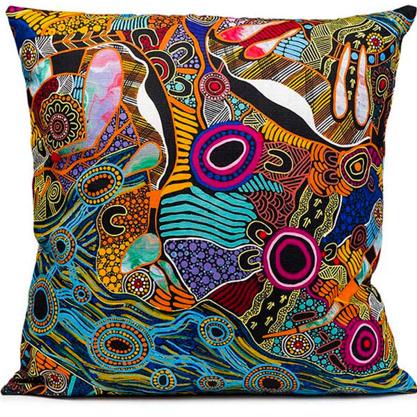 Cushion Cover - Justin Butler - Planet Corroboree