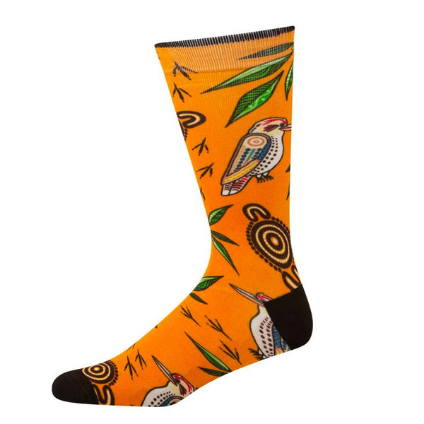 Bamboozld Kookaburra socks - Planet Corroboree