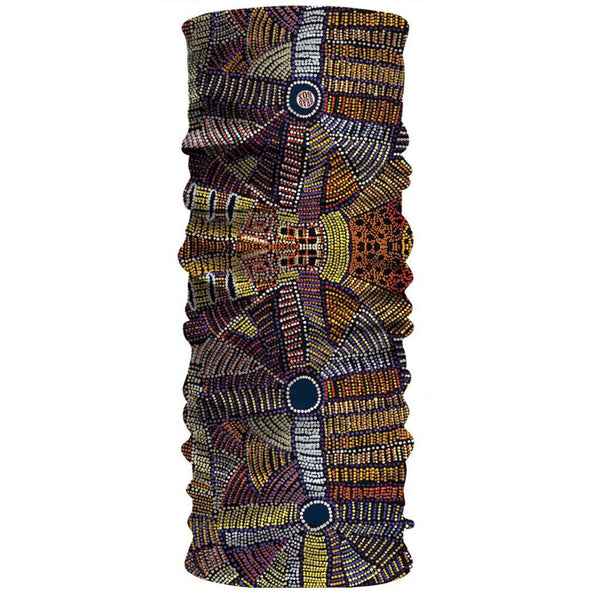 Nyumannu - Dingo place by Doris Bush Nungarrayi Headsox - Planet Corroboree