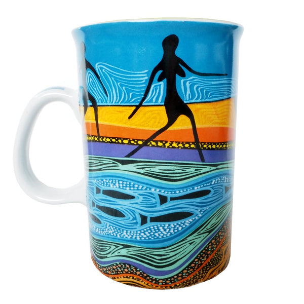 Mullet (Ngagul) mug by Mandy Davis - Planet Corroboree
